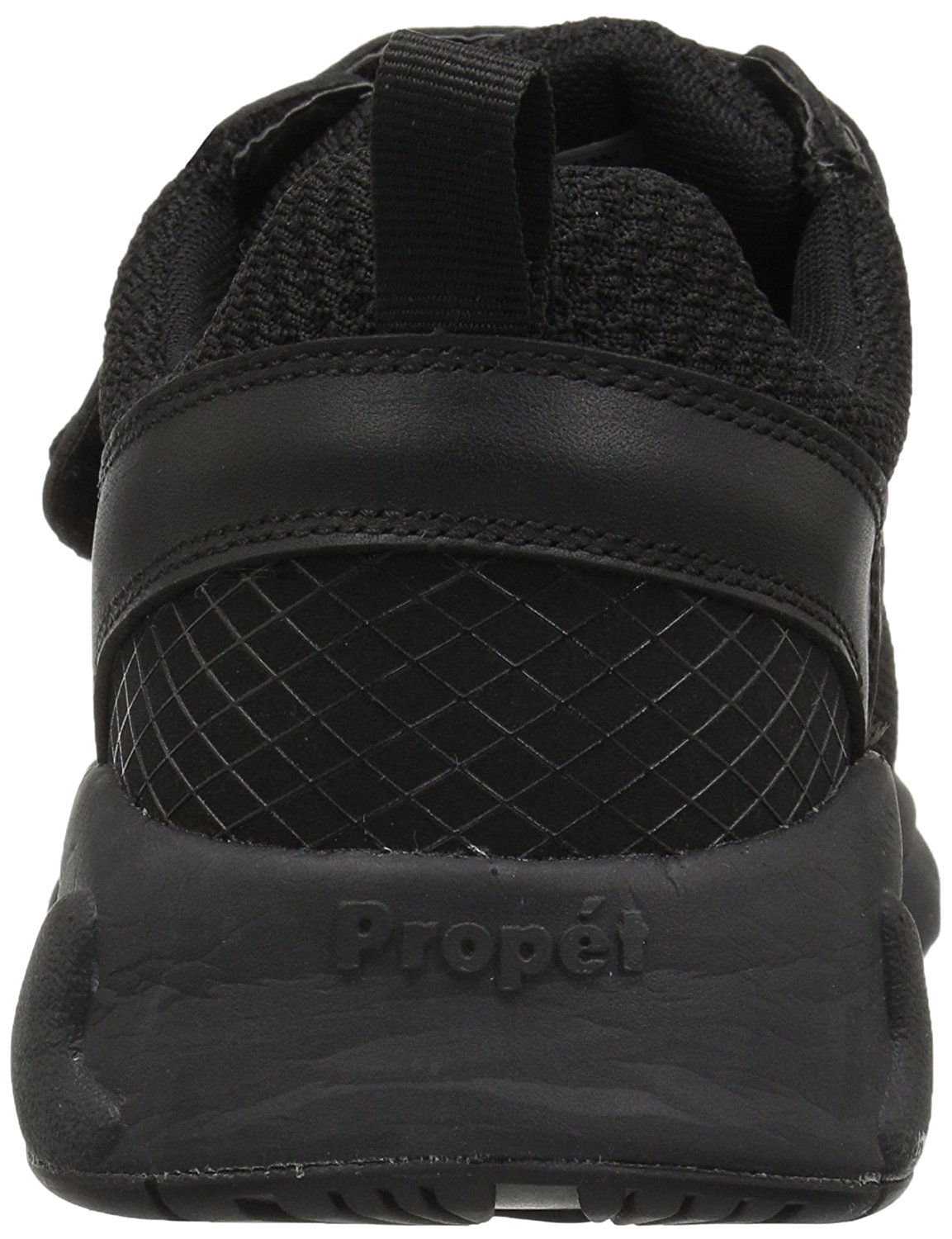 Propét Mens STABILITY Fabric Low Top Buckle Fashion Sneakers, Black ...