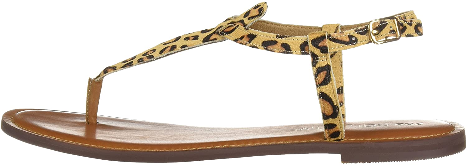 206 Collective Women's Cameron Flat Thong Sandal, MultiColor, Size 9.5 ...