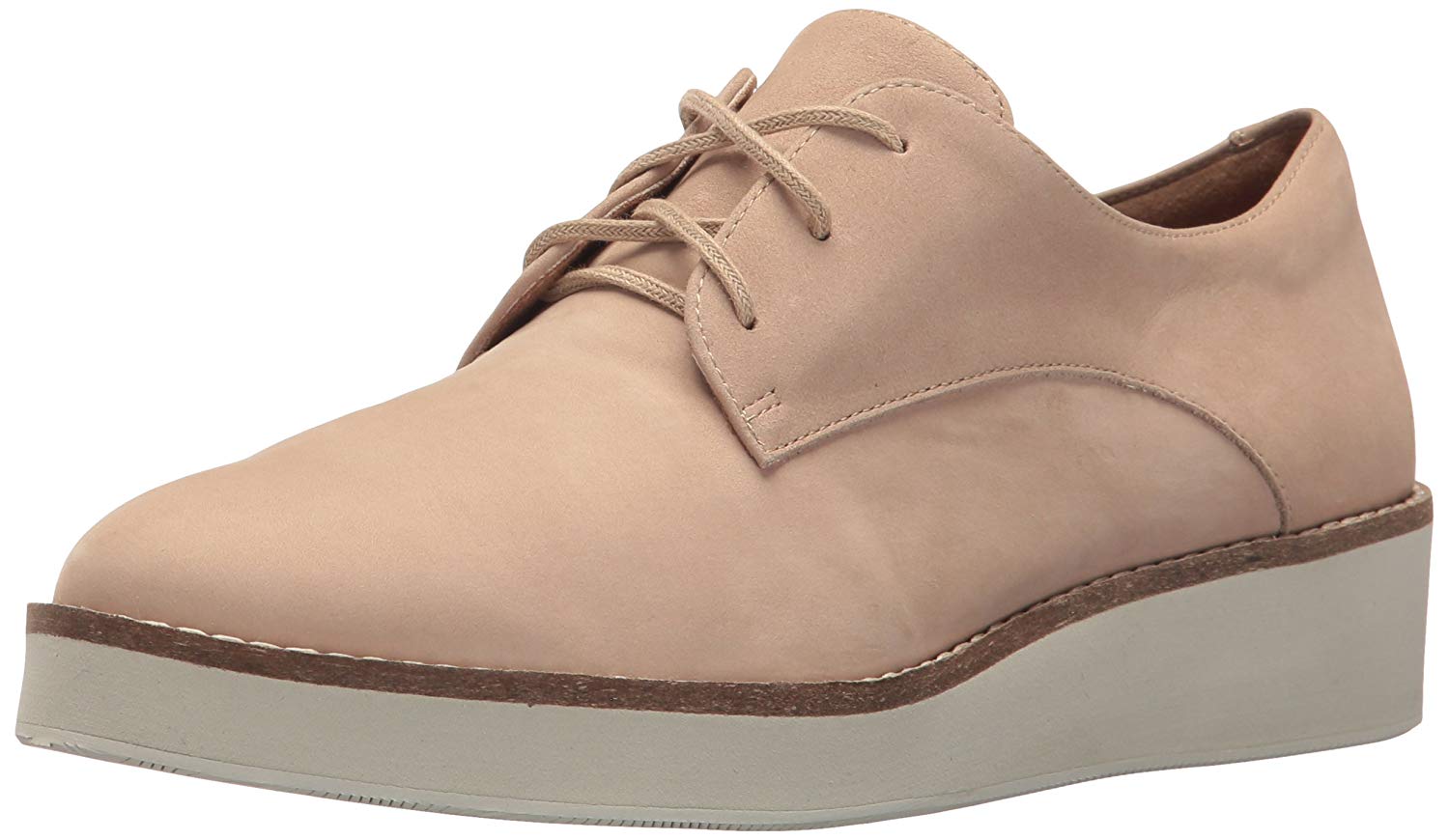 SoftWalk Womens WILLIS Leather Low Top Lace Up Fashion Sneakers, Sand ...
