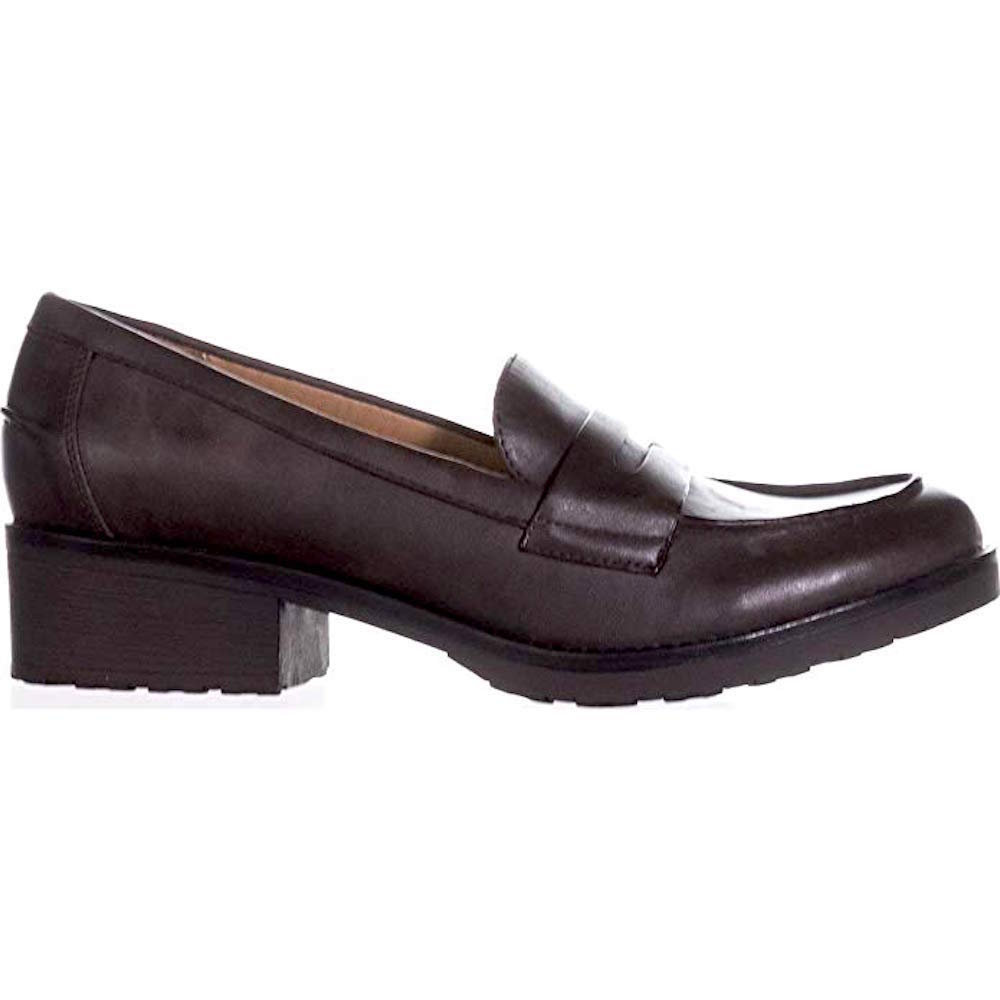Bare Traps Womens Oliva Leather Round Toe Loafers, Brown, Size 7.0 qd4x ...