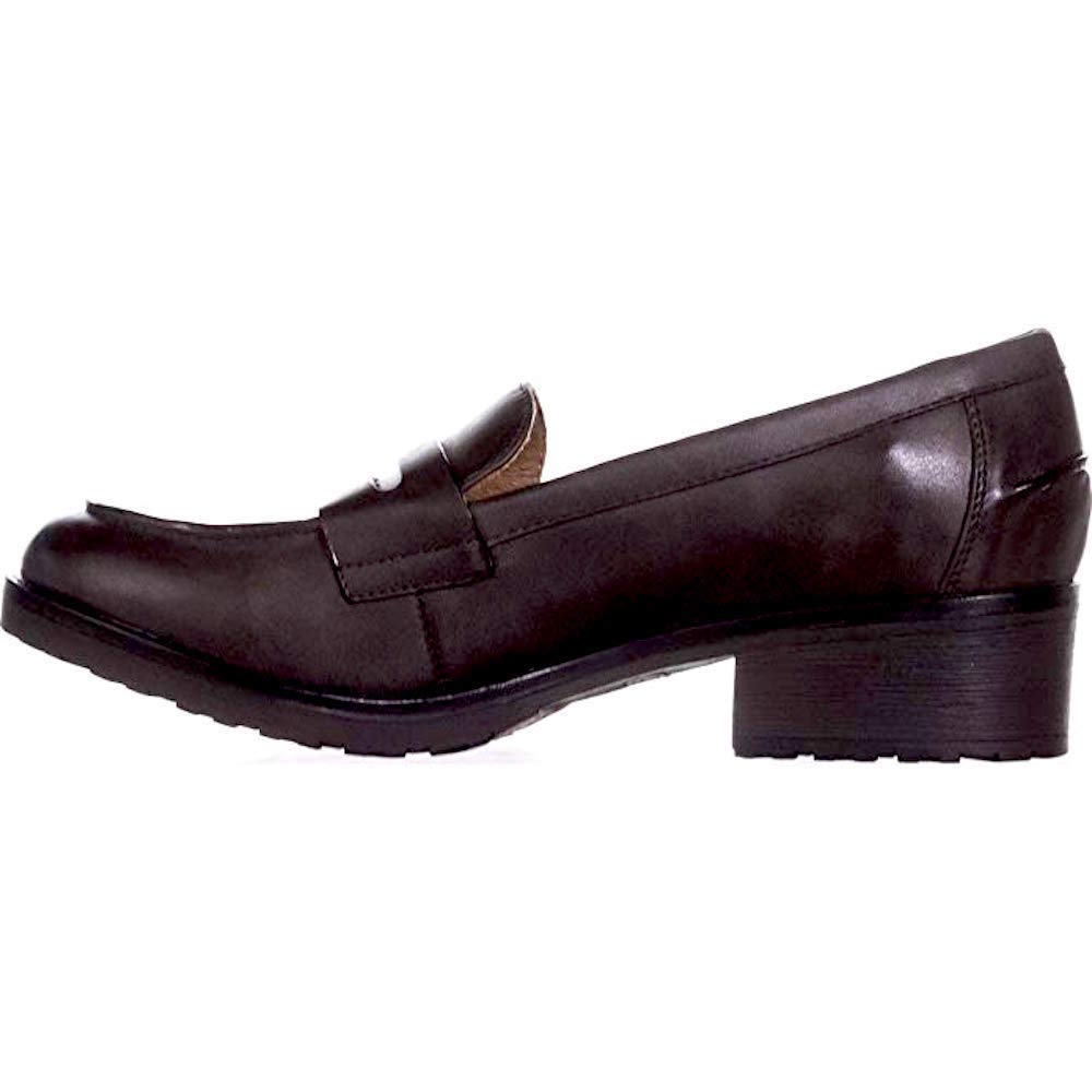 Bare Traps Womens Oliva Leather Round Toe Loafers, Brown, Size 7.0 qd4x ...