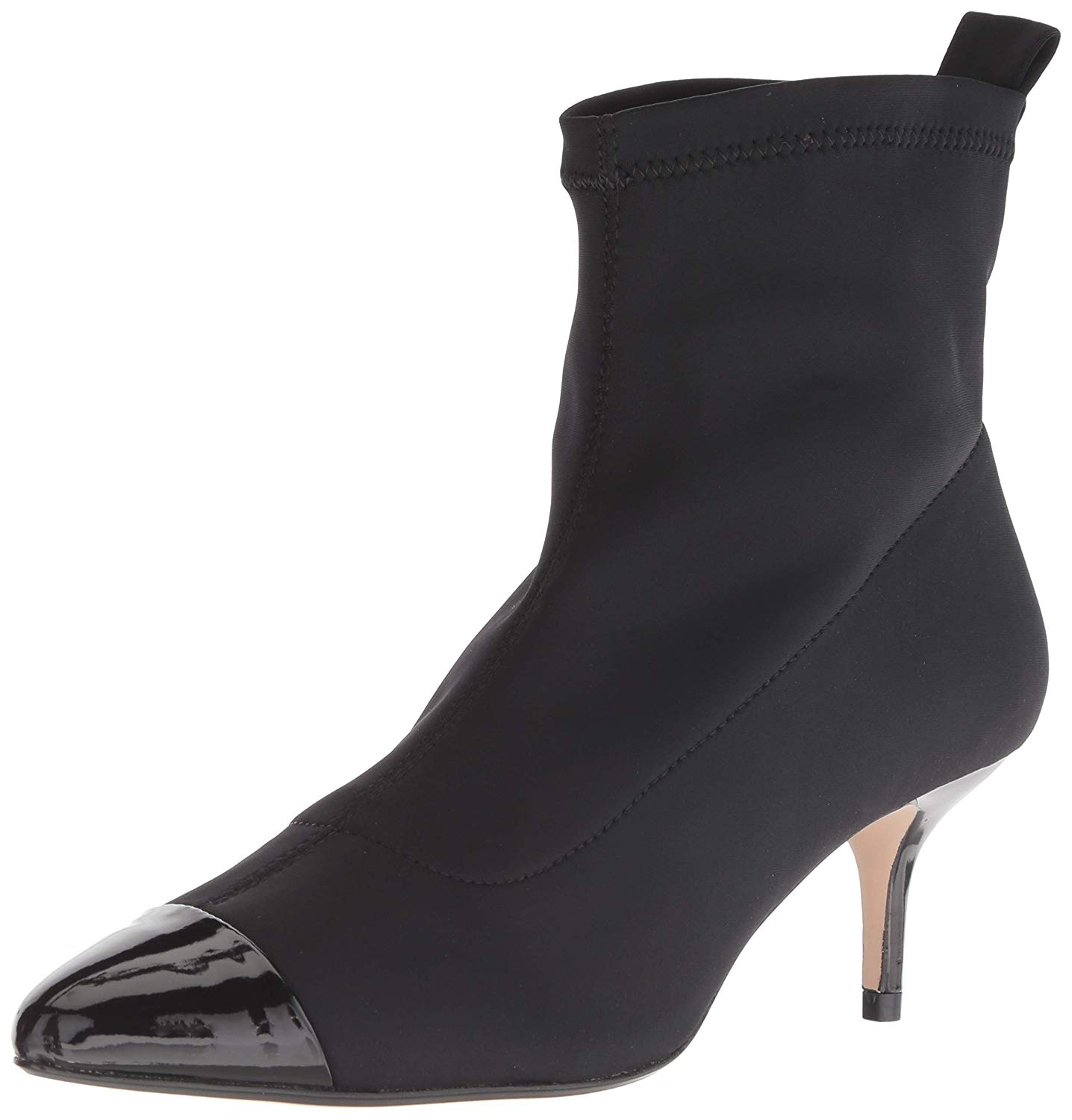 Nanette Lepore Womens Nala Fabric Cap Toe Ankle Fashion Boots, Black ...