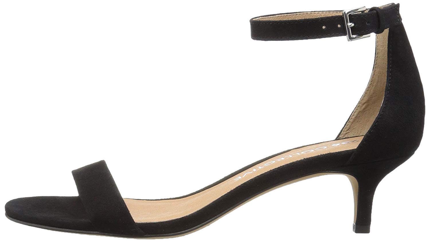 Brand - 206 Collective Women's Eve Stiletto Heel, Black Suede, Size 8.5 ...