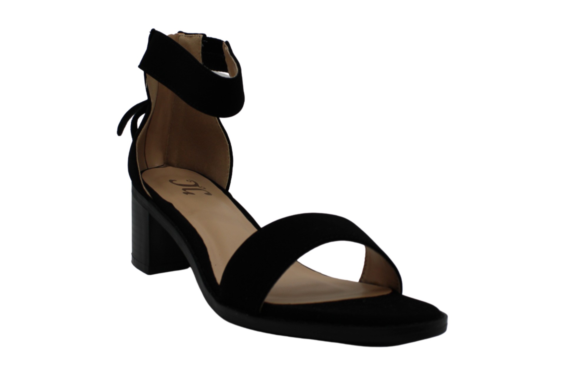 Journee Collection Womens Heeled Sandals in Black Color, Size 6.5 JUJ ...