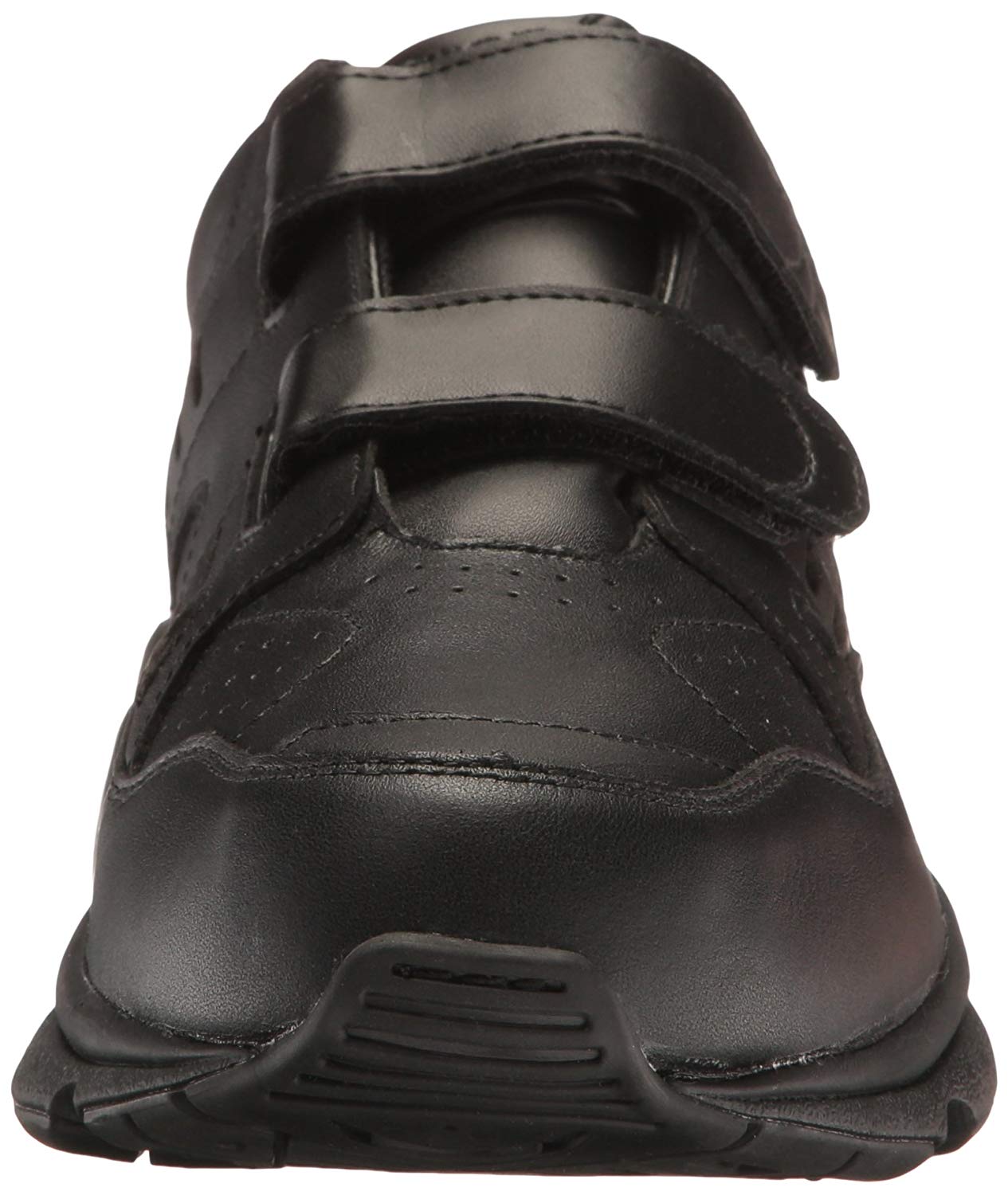 Propét Mens Life walker strap Low Top Slip On Running Sneaker, Black ...