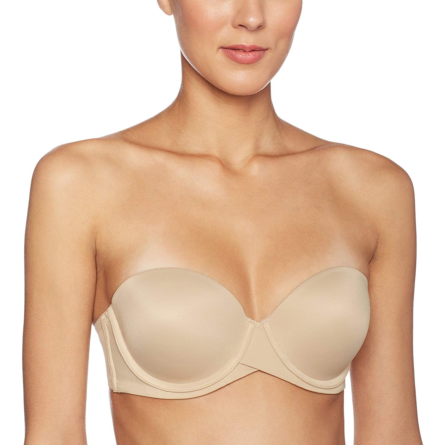 Maidenform Self Expressions Womens Stay Put Strapless Body Beige