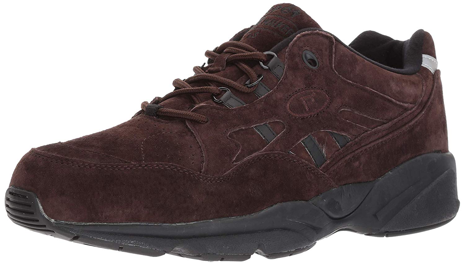 Propét Mens Propet Low Top Lace Up Fashion Sneakers, Brown Suede, Size ...