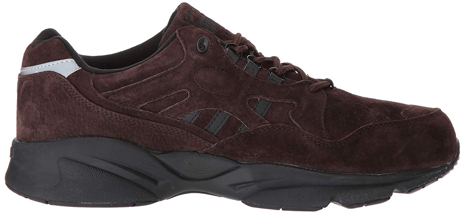 Propét Mens Propet Low Top Lace Up Fashion Sneakers, Brown Suede, Size ...