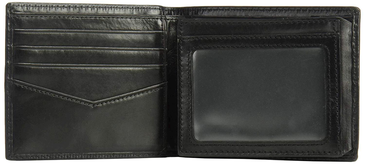 Fossil Men's Anderson Bifold Wallet With Flip Id Window | Paul Smith
