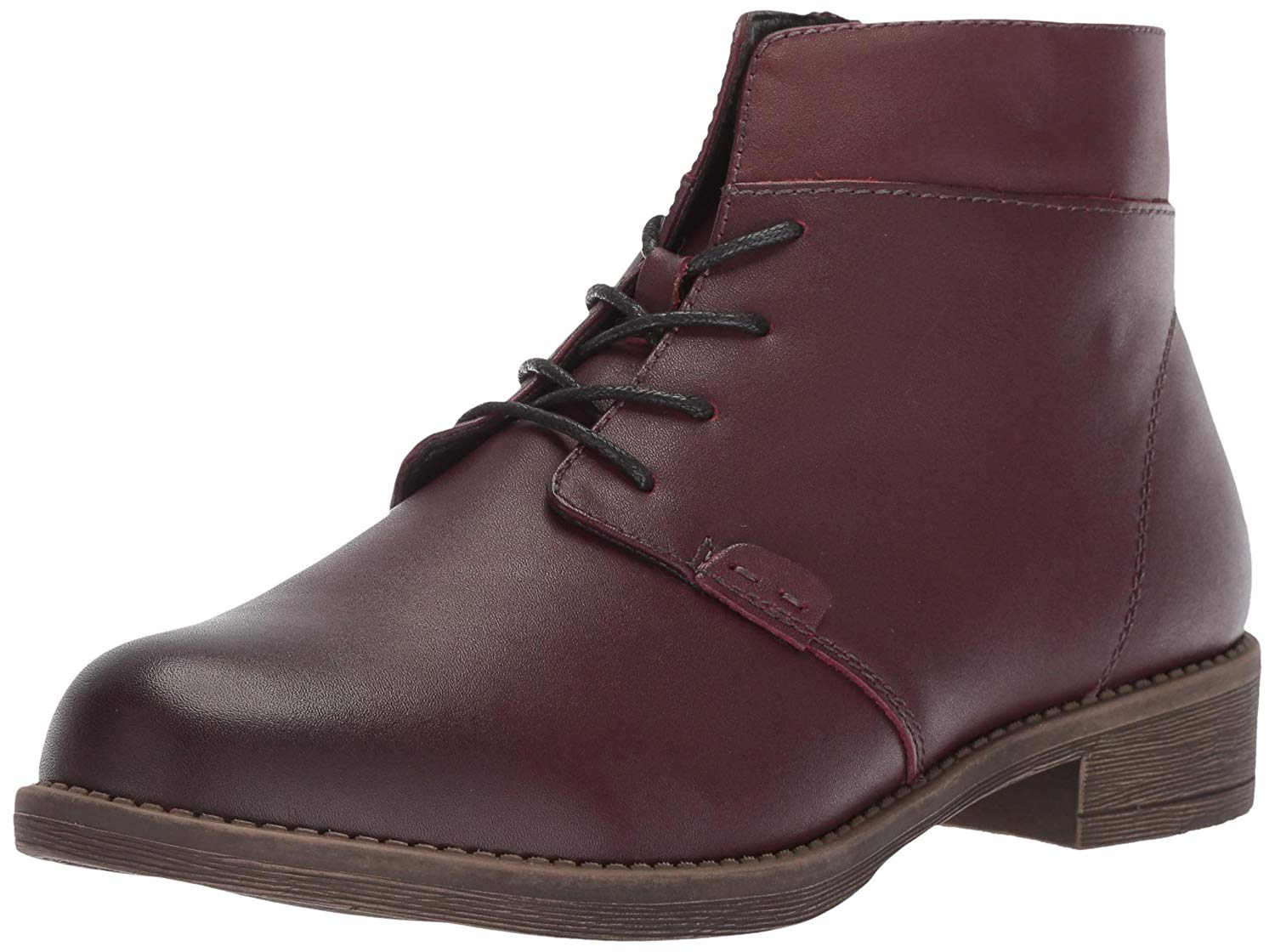 Propet Women's Tatum Lace Bootie Ankle Boot Rich Burgundy 10 Medium US ...