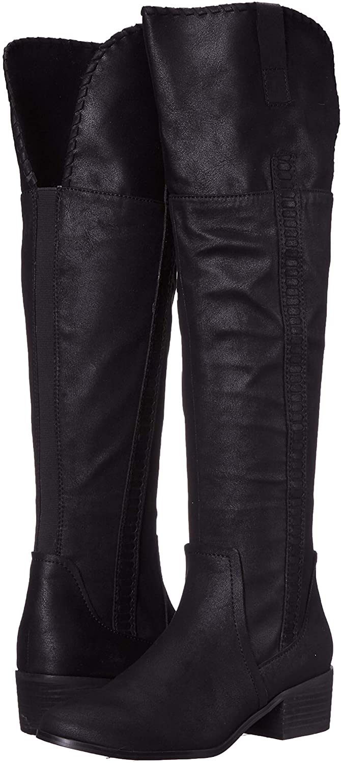 Carlos by Carlos Santana Women's Briar Over The Knee Boot, Black, Size ...