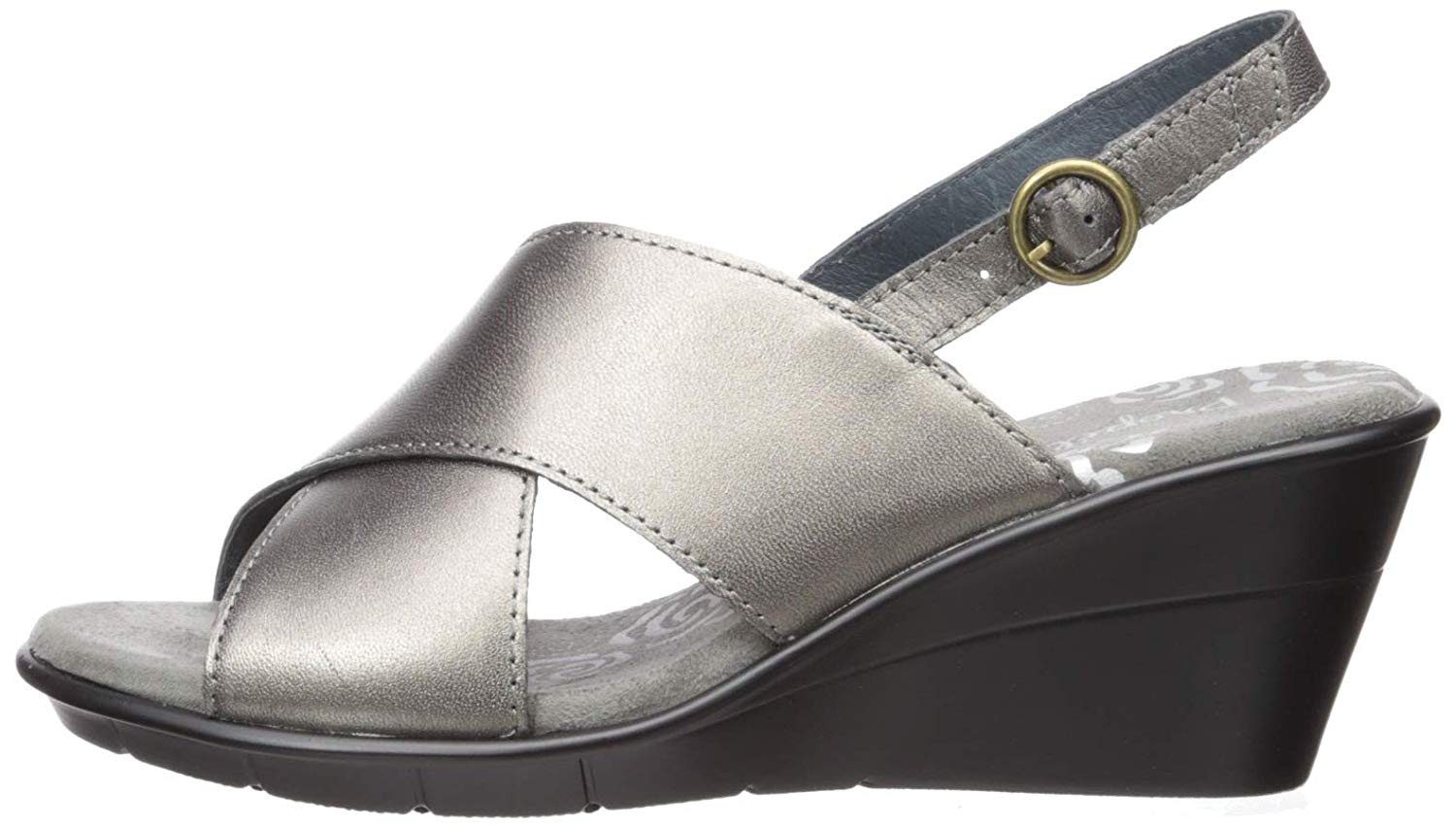 Propét Women's Luna Wedge Sandal, Silver, Size 6.0 2D5r | eBay