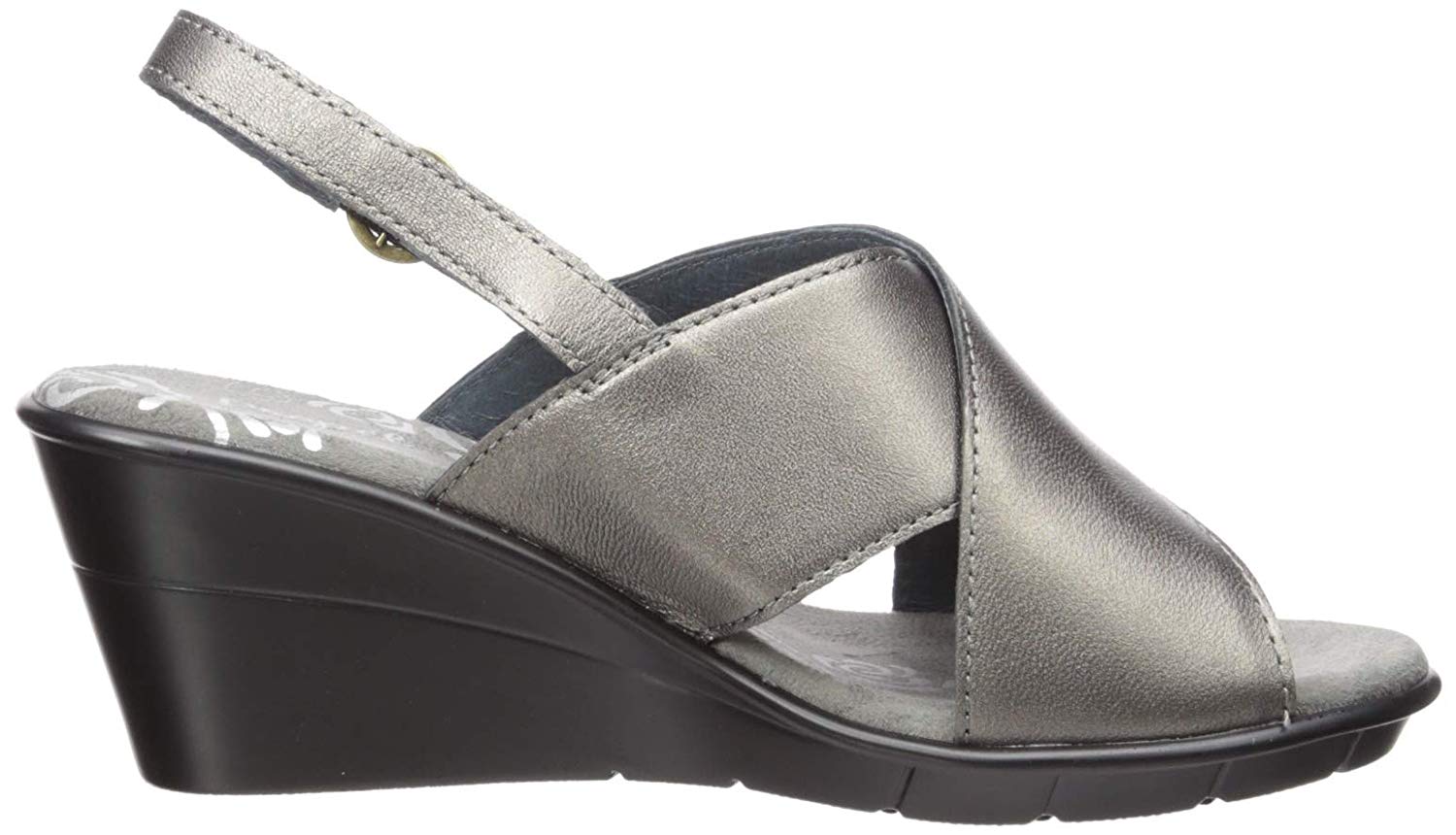 Propét Women's Luna Wedge Sandal, Silver, Size 6.0 2D5r | eBay