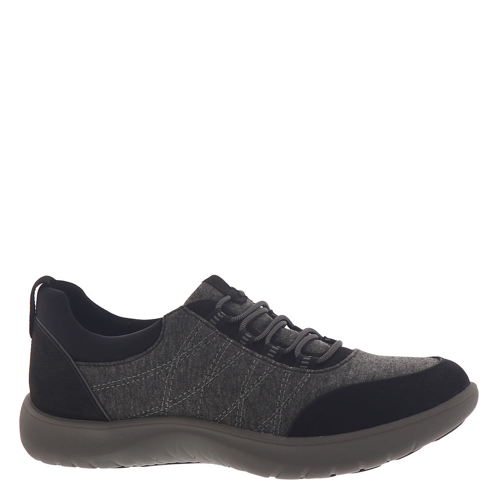 Clarks Adella Holly Women S Two Tone Slip on Athletic Sneakers black ...