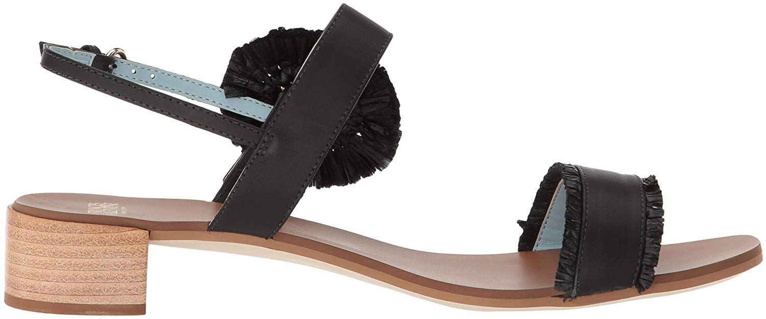 Frances Valentine Women's JOYC Heeled Sandal, Black, Size 9.5 | eBay