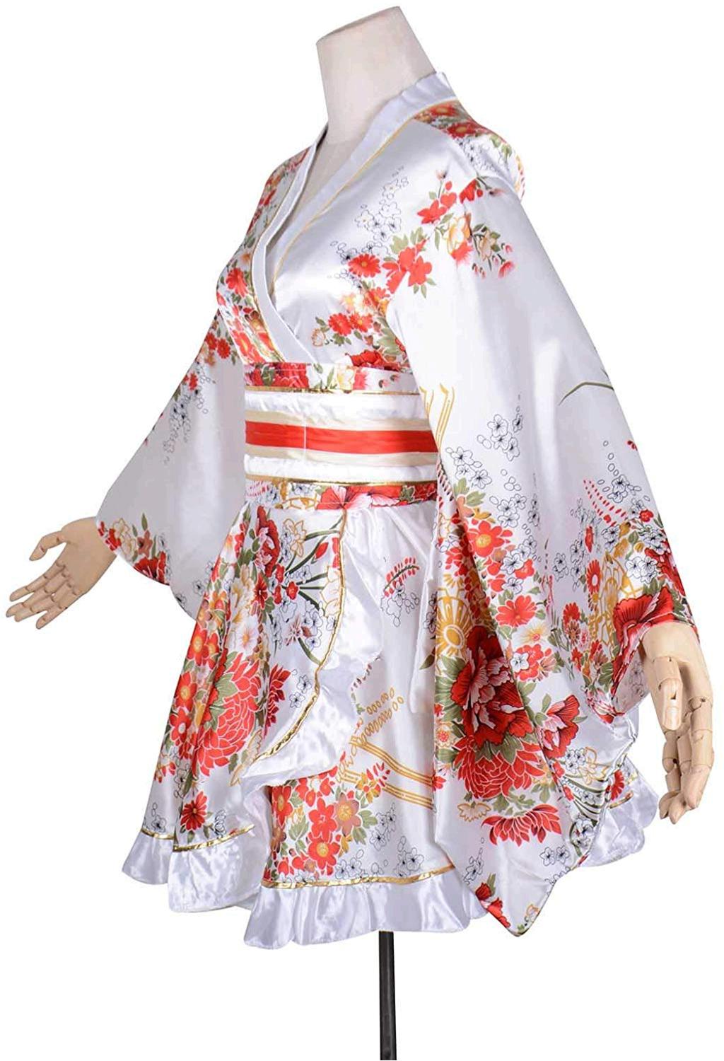 Japanese Clothing White Dress Futuristic Clothing Kimono Not only do ...