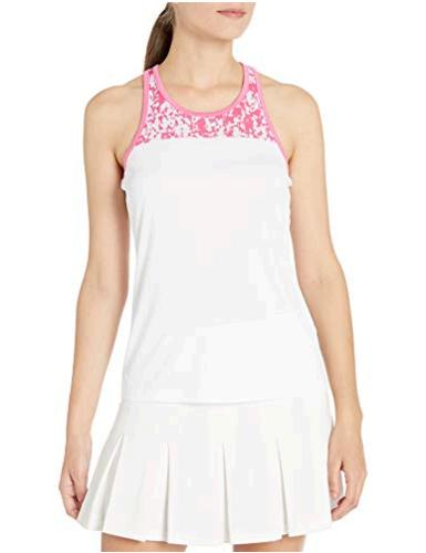 Grand Slam Tennis Women's Core Sleeveless Tank Tops, Pink, Size Large ...