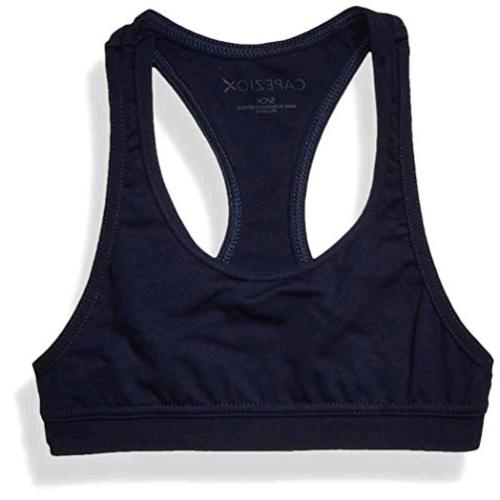 Capezio Girls' Team Basic Racerback Bra Top - Navy - Large ceIw for ...